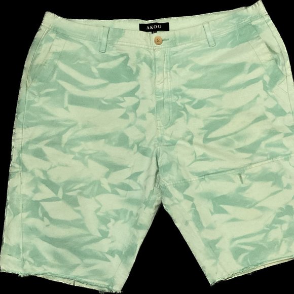 Akoo | Shorts | Mens Akoo No Rivals Shorts Size 44 Aquawhite Tie Dye ...